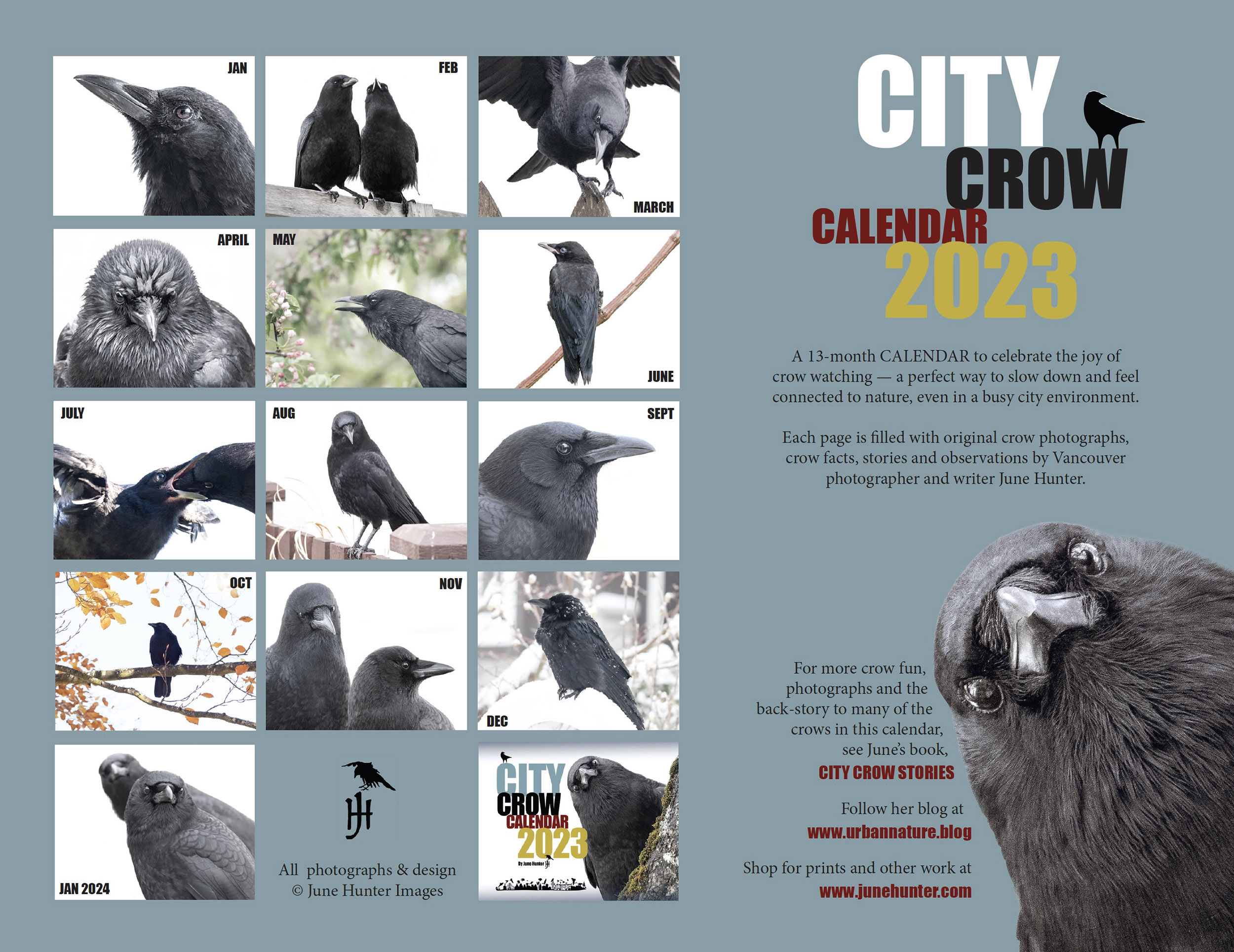 Calendar Back 2023 | The Urban Nature Enthusiast